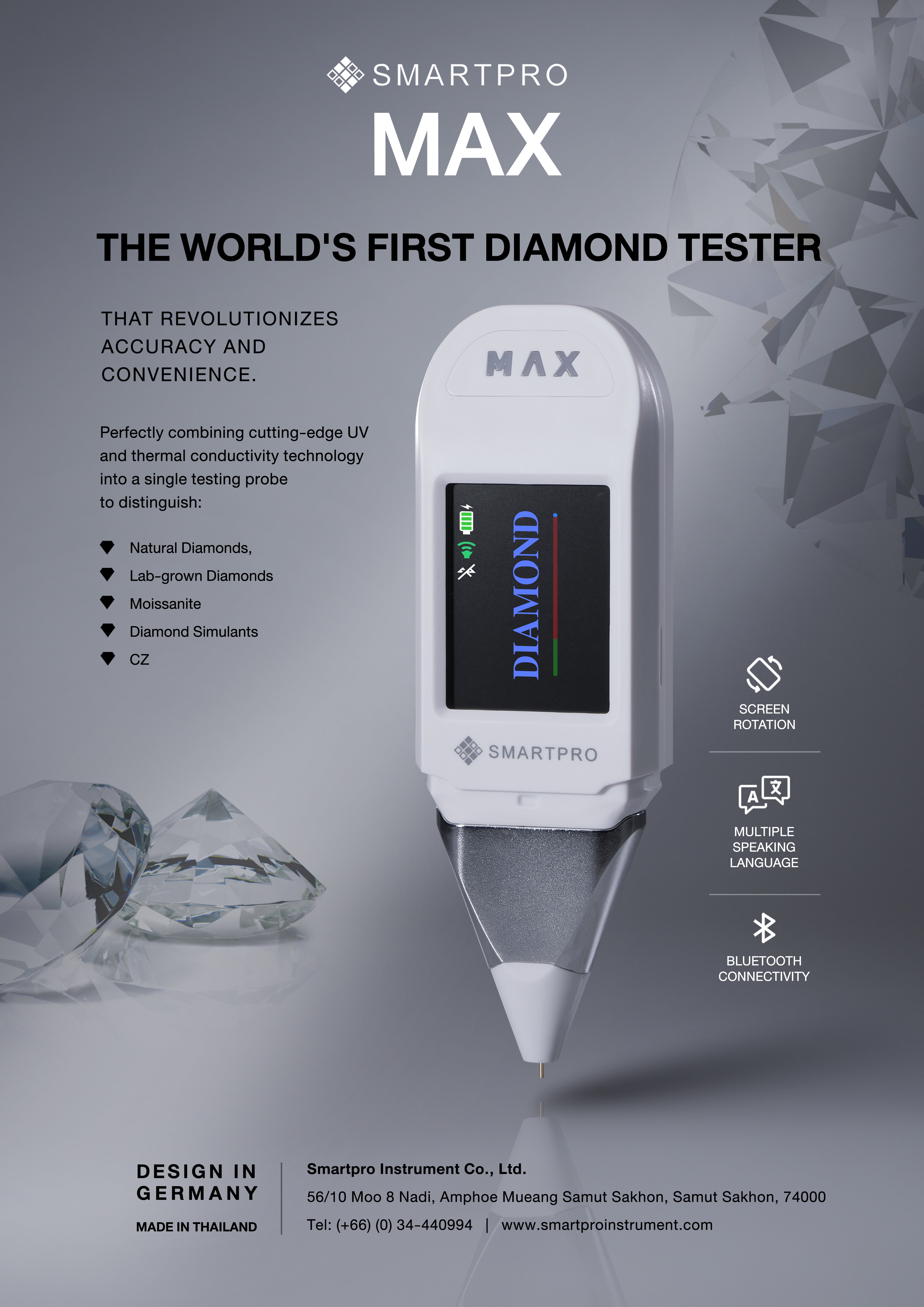 Smartpro MAX - 5 in 1 CVD tester pen – Mehta tools