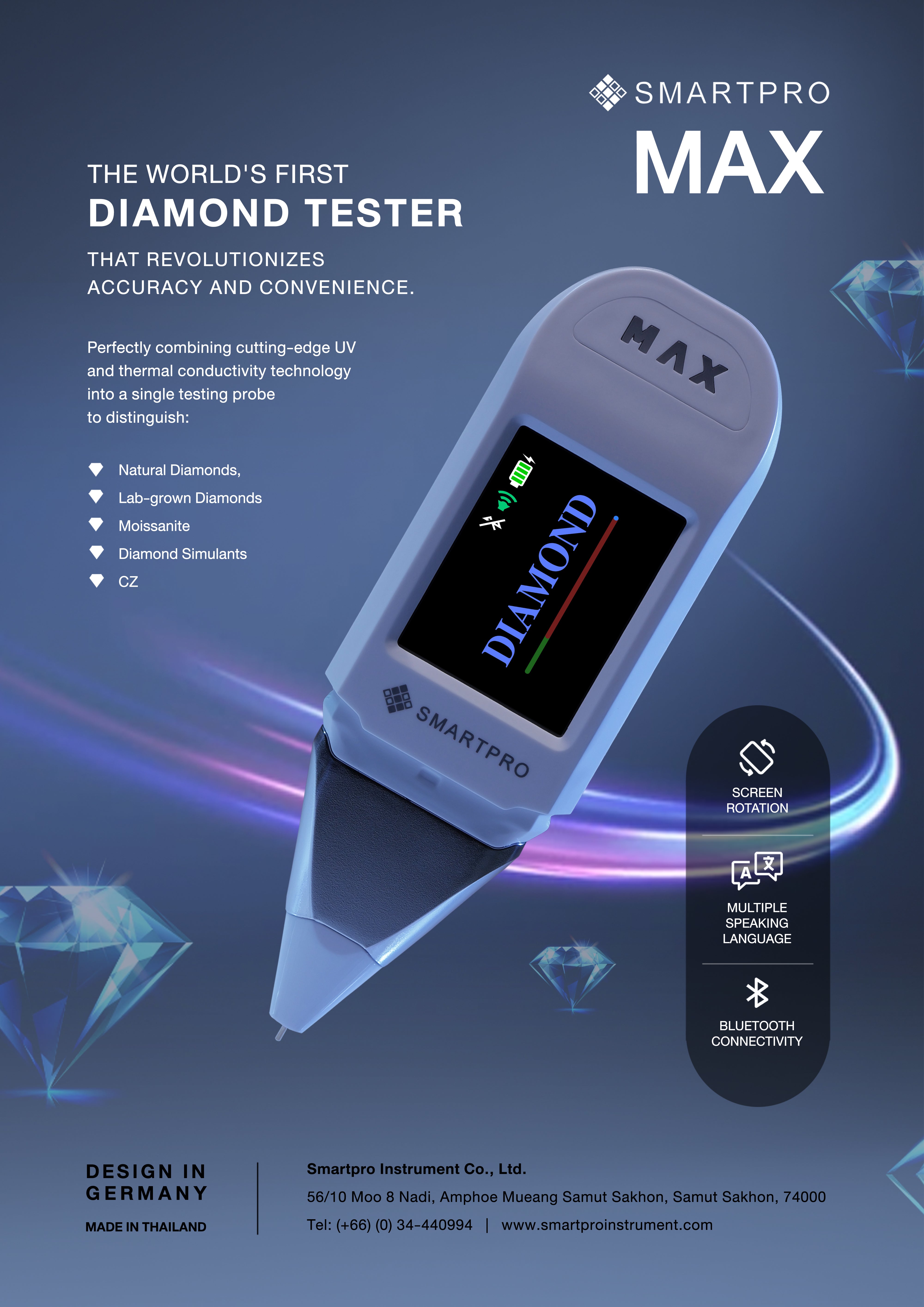 Smartpro MAX - 5 in 1 CVD tester pen – Mehta tools