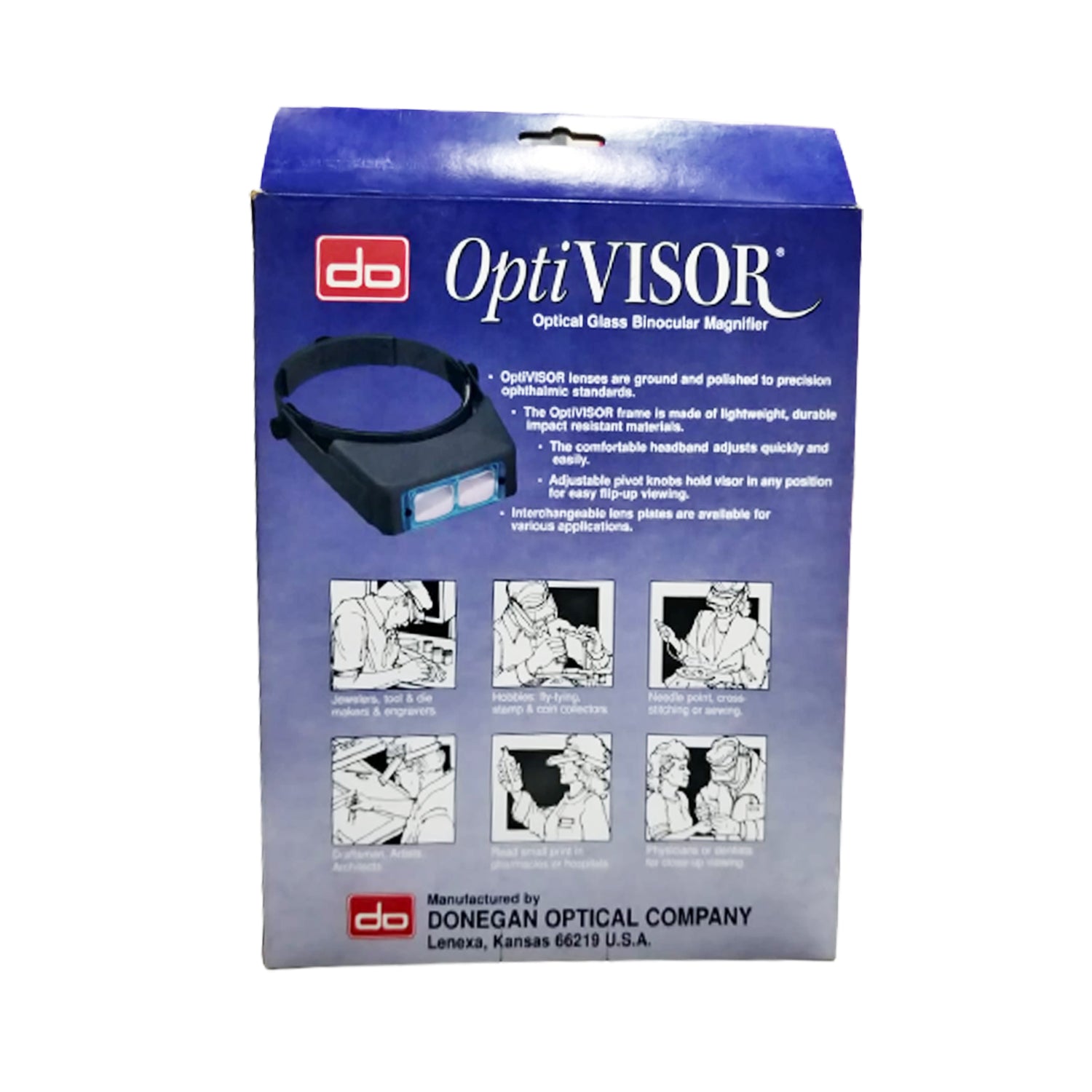 Optivisor Head Magnifier – Mehta tools