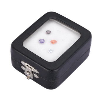 Leather finish gemstone display box – Mehta tools
